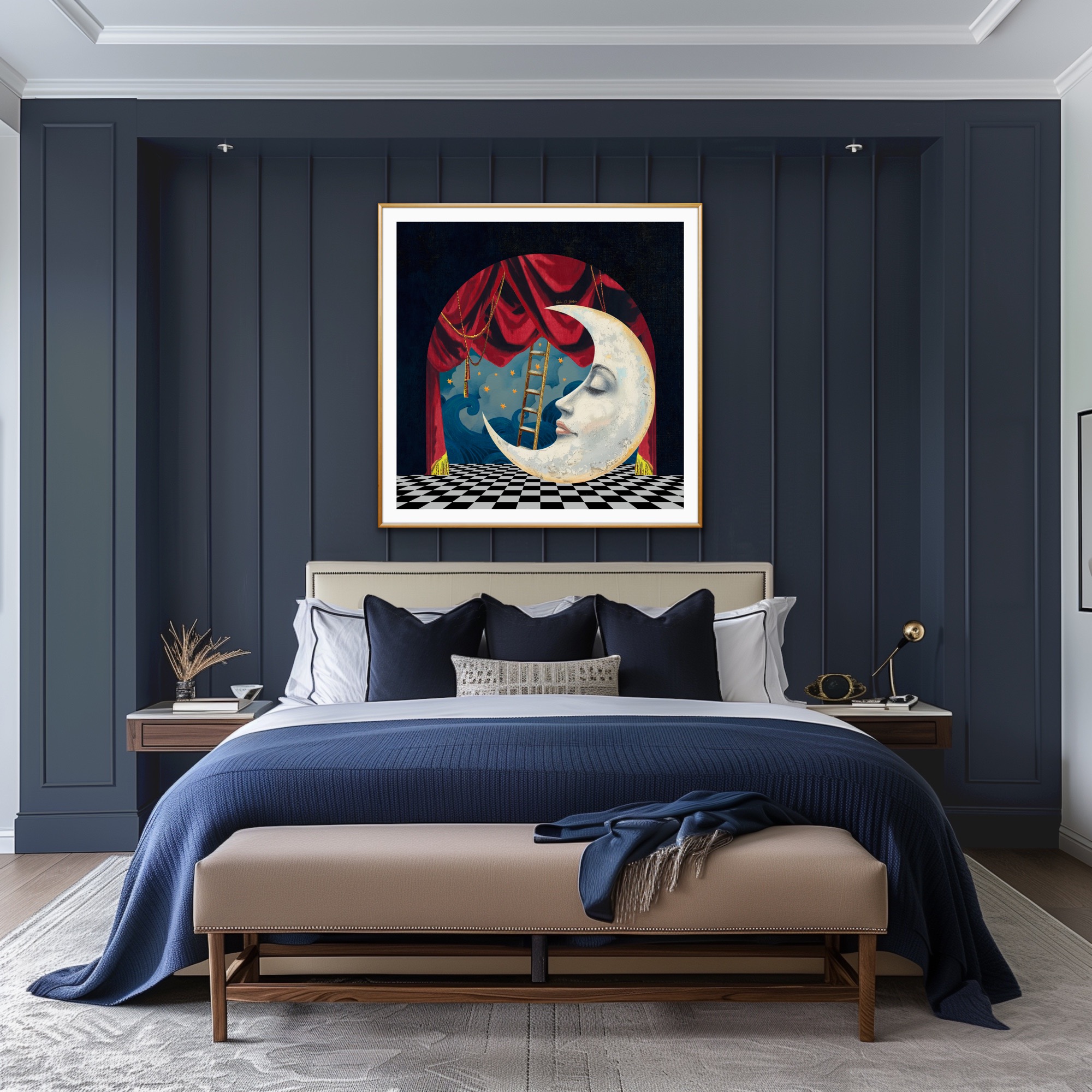 Dream Ladder to the Moon - KIKASWORKSHOP by Erika C Brothers