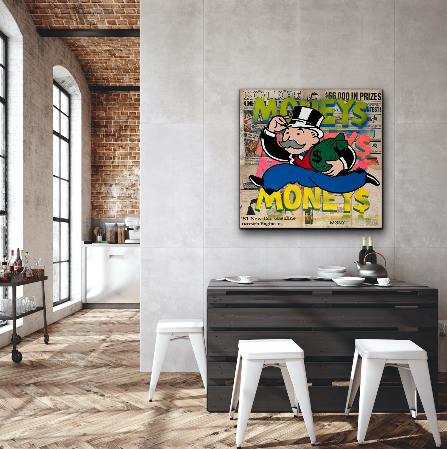 Run for the Money, Pop Art Explosion - KIKASWORKSHOP by Erika C...